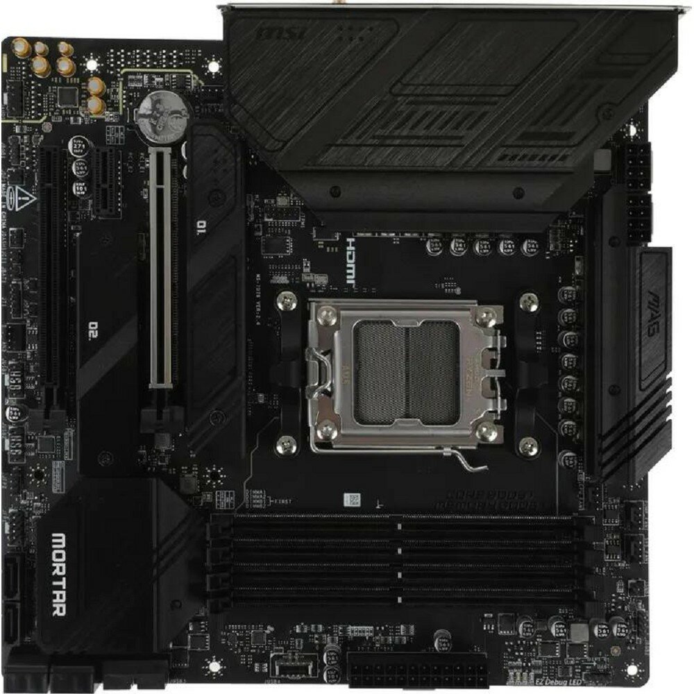 MSI Материнская плата MAG B650M MORTAR WIFI Socket AM5 4хDDR V 2хM.2