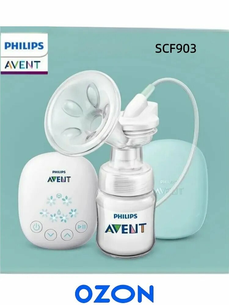 Avent Портативный электрический двусторонний молокоотсос Ultra Comfort-x-LI
