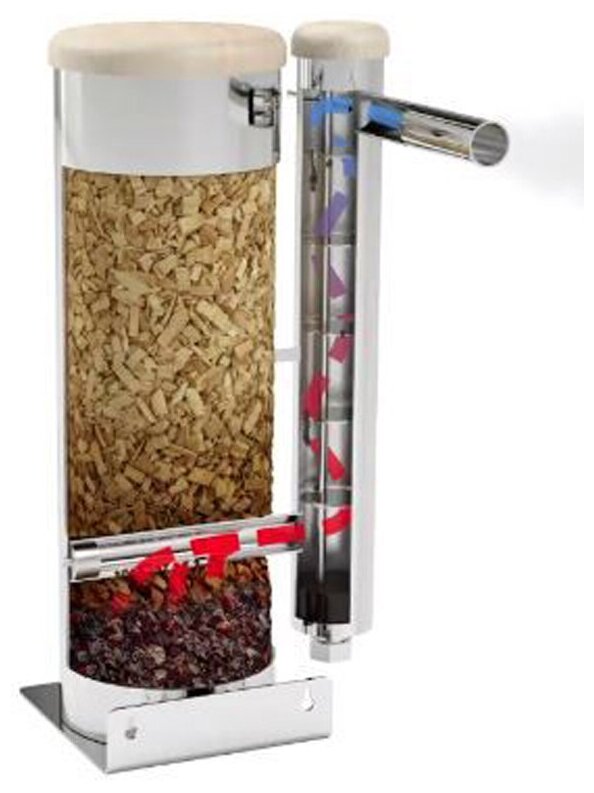 Дымогенератор для холодного копчения Люкс 2,4 литра с очистителем дымиа