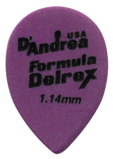 Медиаторы 72шт, маленькая капля, матовая поверхность. D`Andrea RD358-114 Formula Delrex