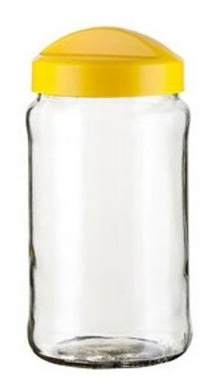 Банка для сыпучих продуктов Avena 1,5 л (солнечный) 11,5х11,5х22,6 см ИК 19334000 (Артикул: 4100014838)