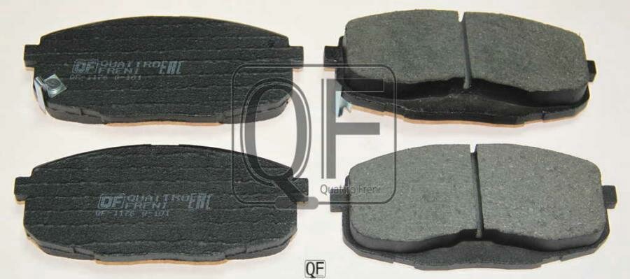 QUATTRO FRENI QF67602 Колодки тормозные дисковые передние к-т с механическим датчиком износа