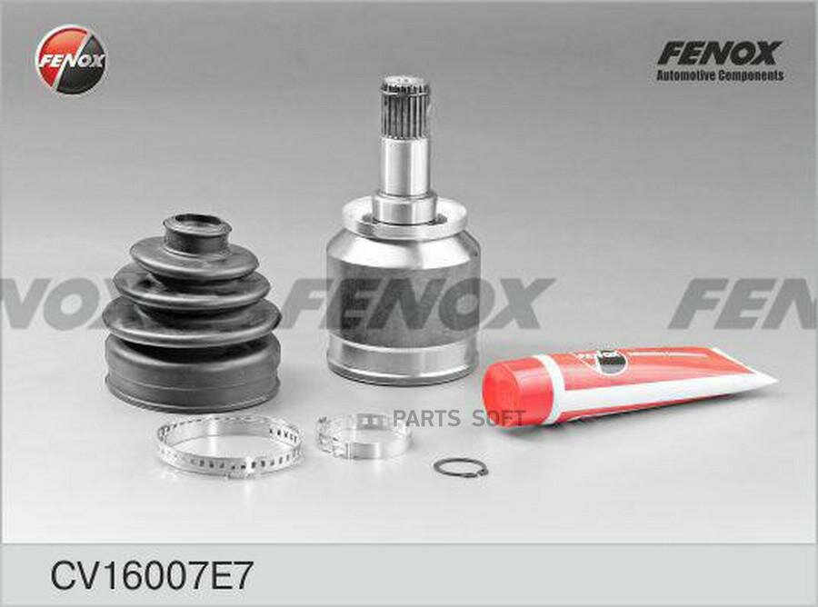 CV16007E7 FENOX ШРУС LADA 2108-09/99/2110-12 1.1-1.5 86- внутр.