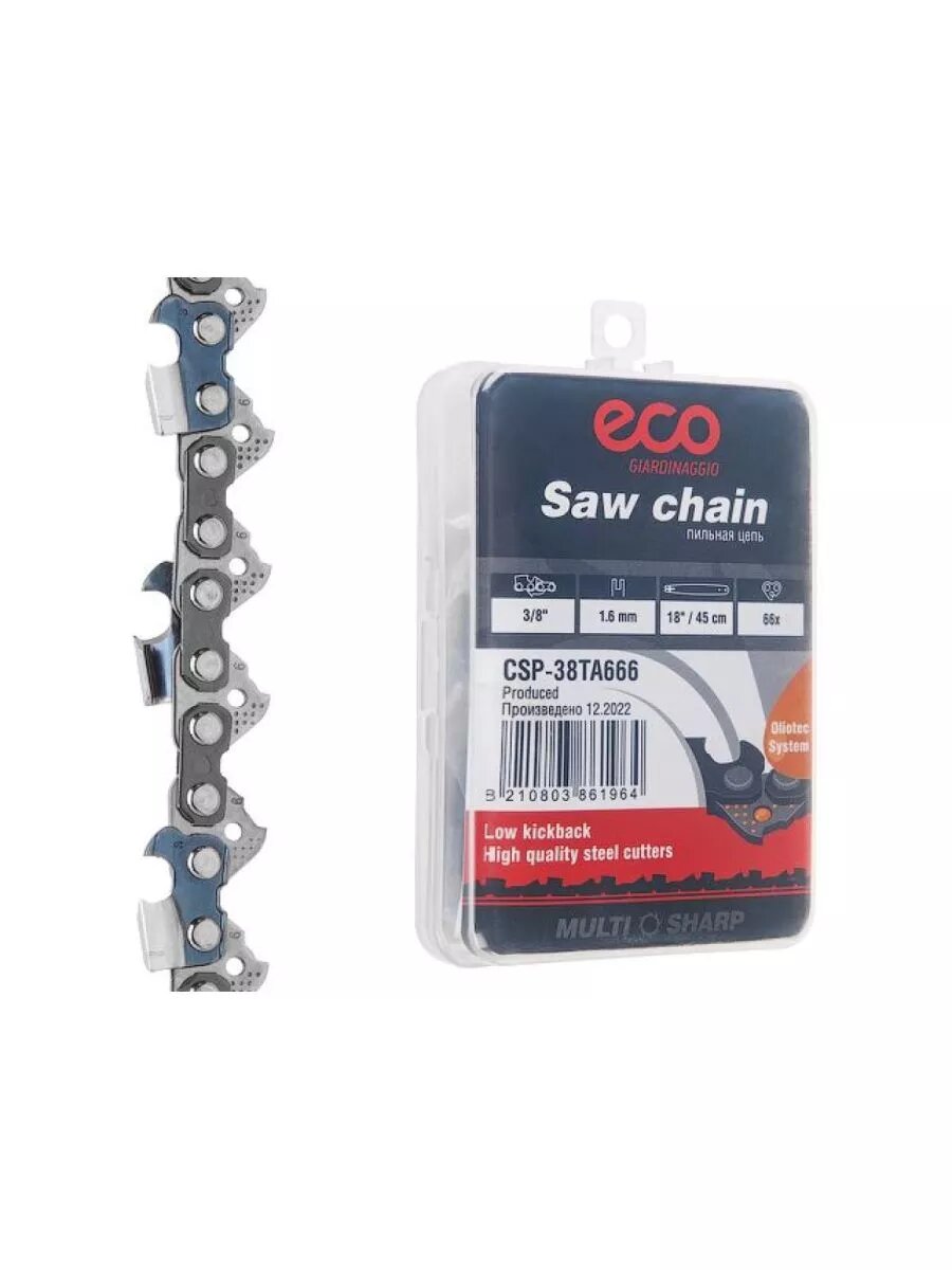 Eco Цепь 45 см 3/8" 38TA CSP-38TA666