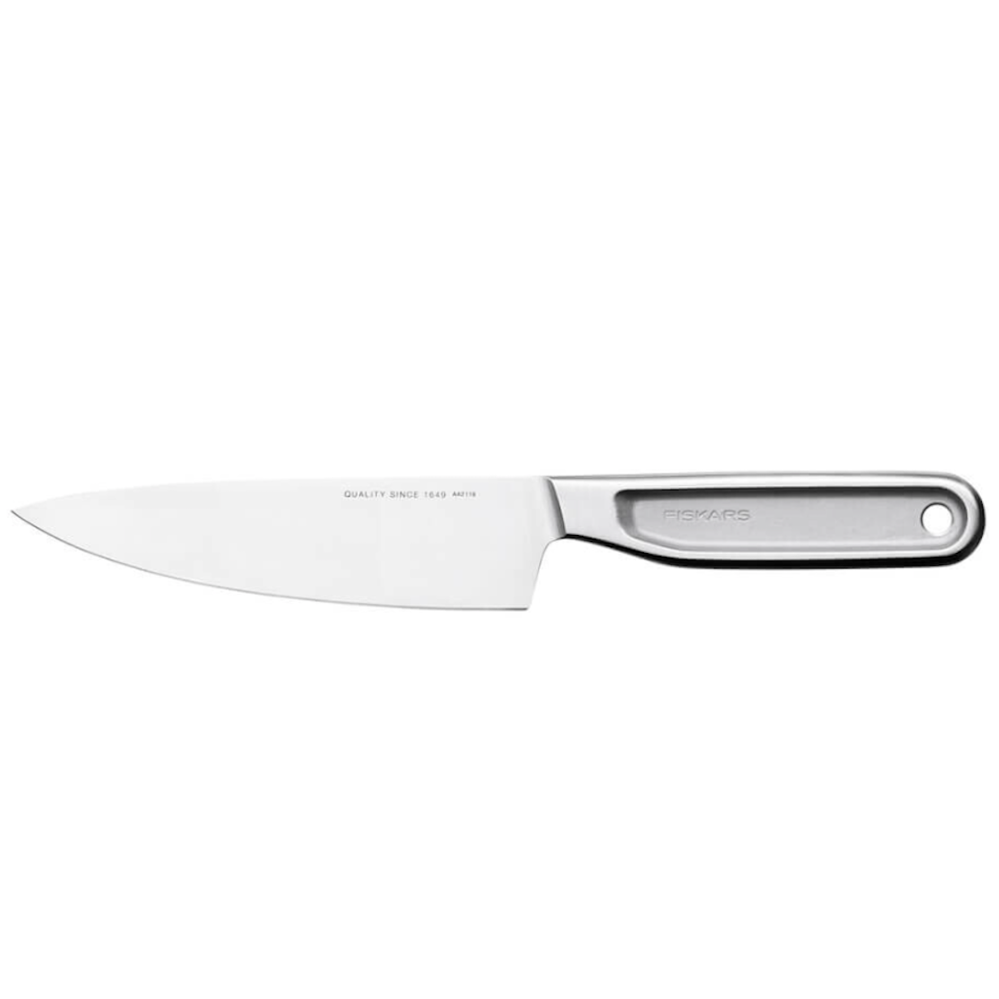 Нож поварской 13,5 см FISKARS All Steel 1062886, нержавеющая сталь