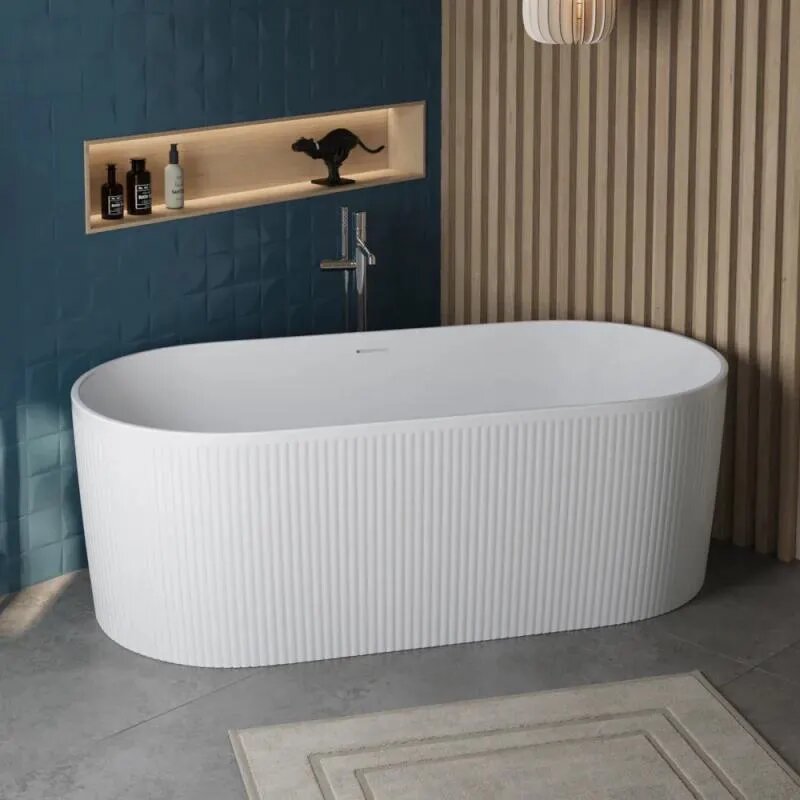Акриловая ванна BelBagno 170x80 см BB411-1700-800-MATT
