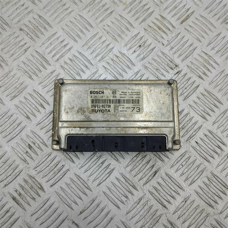 Б/У Блок управления двигателем Toyota Corolla 9 E120. E130 / Тойота Королла 120 E120. E130 1.4 4ZZ 97Л.С. 2004