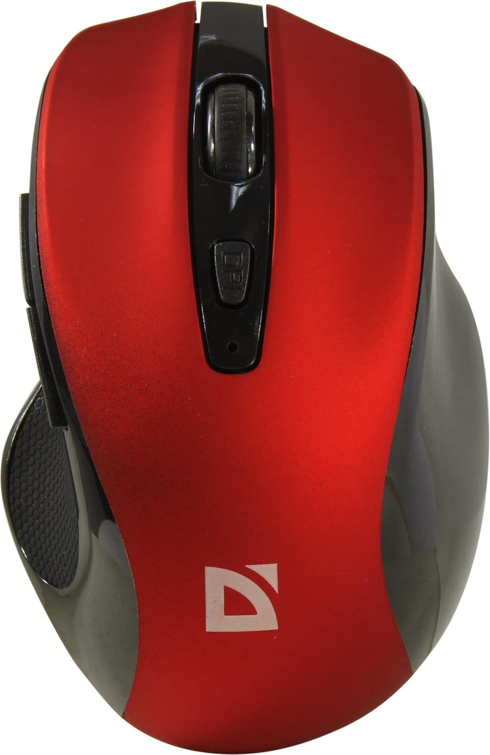 Мышь Defender Prime MB-053 красная,6D,800-1600dpi, бесшумная беспроводная оптическая