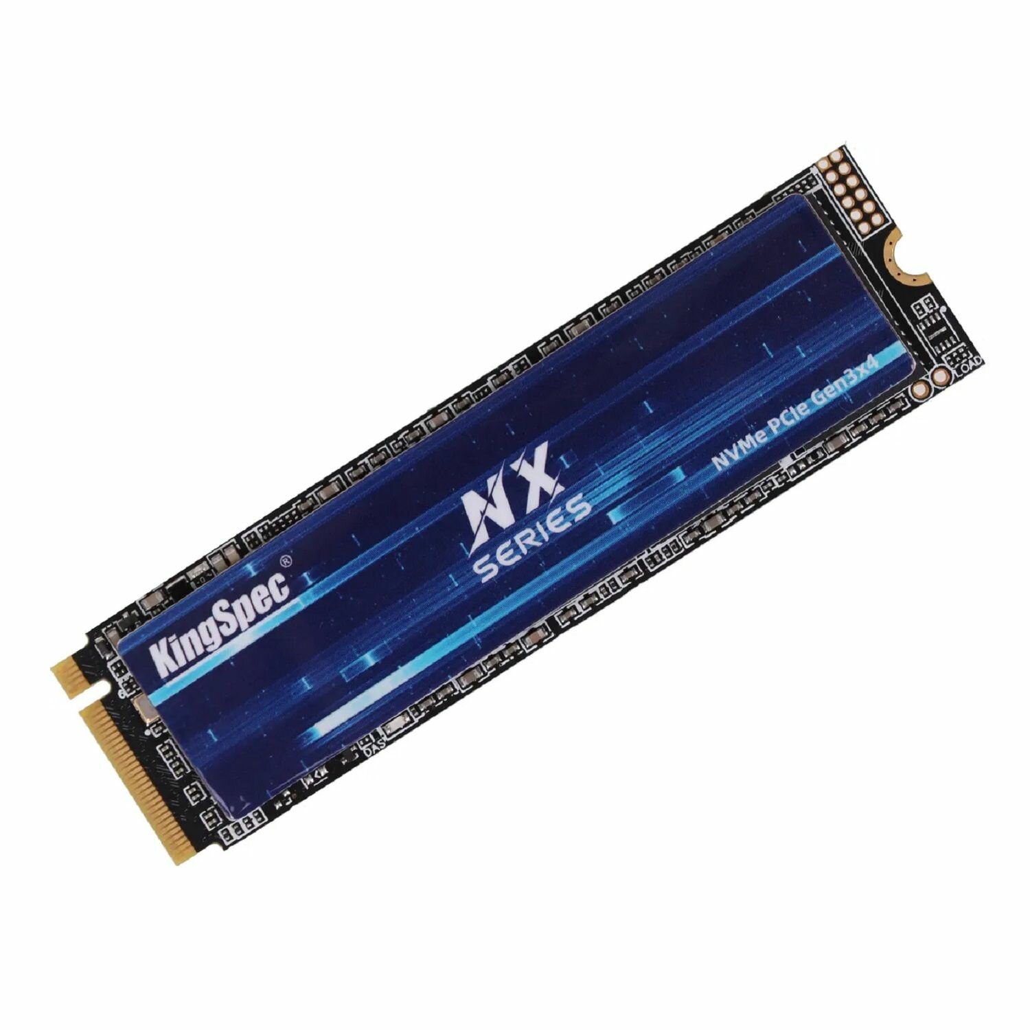 Твердотельный накопитель SSD Kingspec Накопитель PCI-E 3.0 1Tb M.2 2280 0.9 DWPD NX-1TB