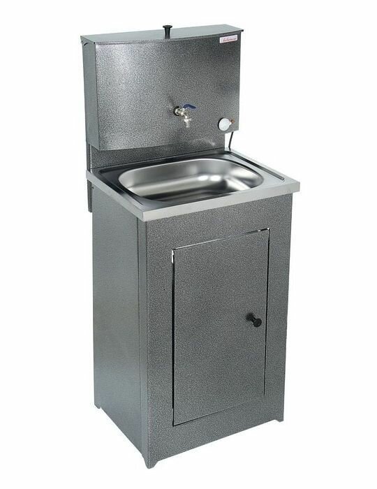 Умывальник Акватекс бак антикорроз. без ЭВН мойка нерж, серебристый