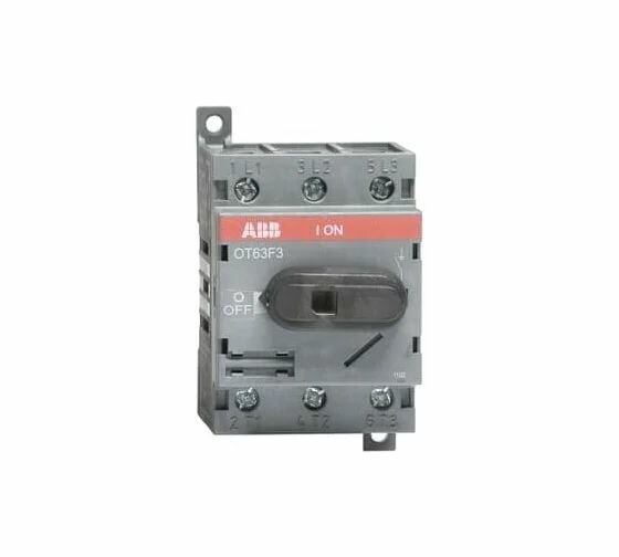 Рубильник ABB 3п OT63 F3 63A 45A AC23 1SCA105332R1001 .