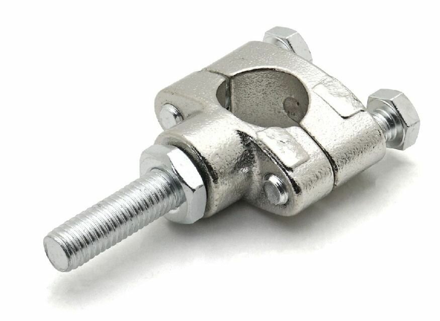 Держатель руля Иж в сборе нового образца (с болтом) "ММ" новый (1шт)