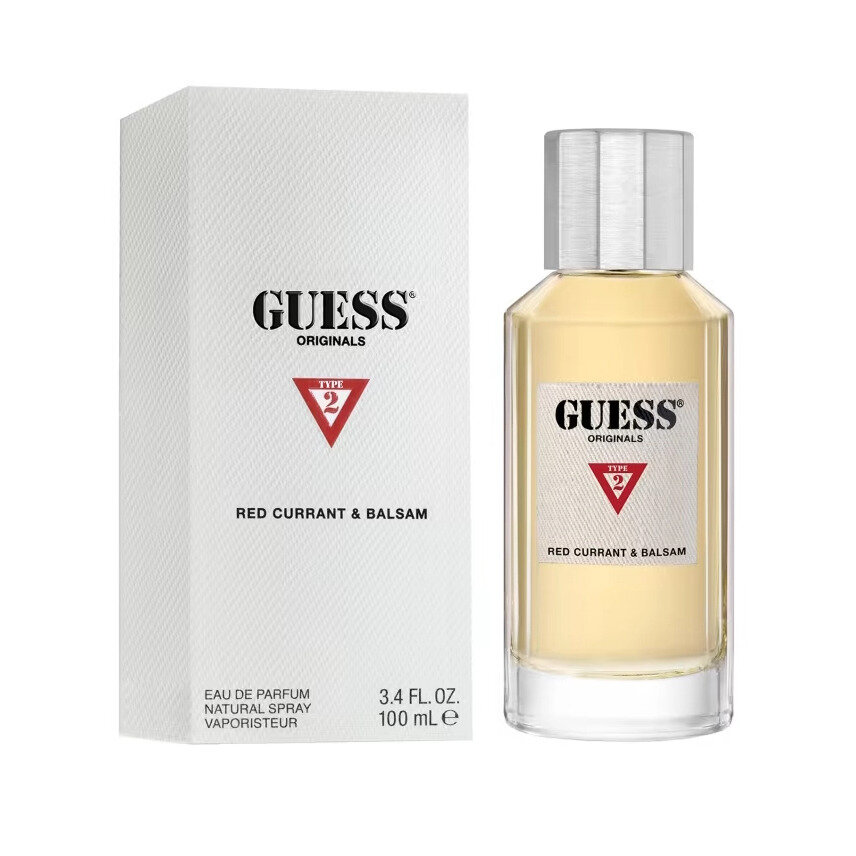 Парфюмерная вода Guess Originals Type 2 Red Currant And Balsam 100 мл / Духи Ориджиналс Тип 2 Ред Куррант Энд Бальзам