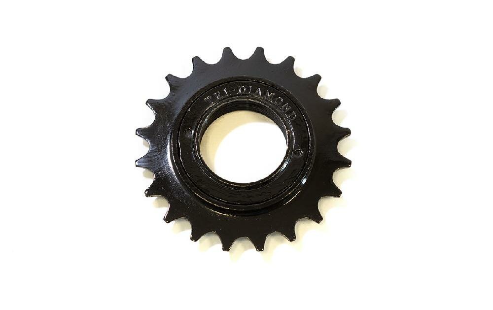 Трещотка 1 скорость, для BMX и Singlespeed велосипедов, 20 зубьев, для цепи 1/2"х1/8", черная