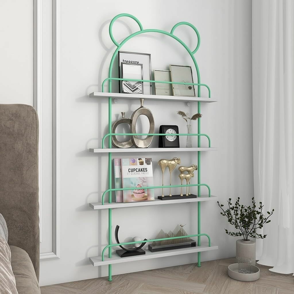 Книжная полка полка шкафа за дверью