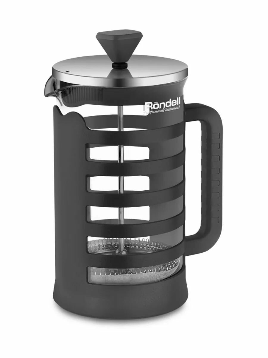 Френч-пресс Rondell Stolz RDS-1757 0.6л серый