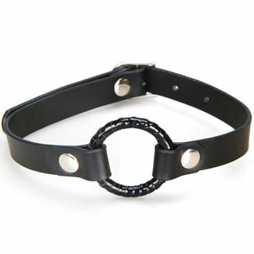 Lux Fetish Open Mouth Gag Удобный кляп с кольцом