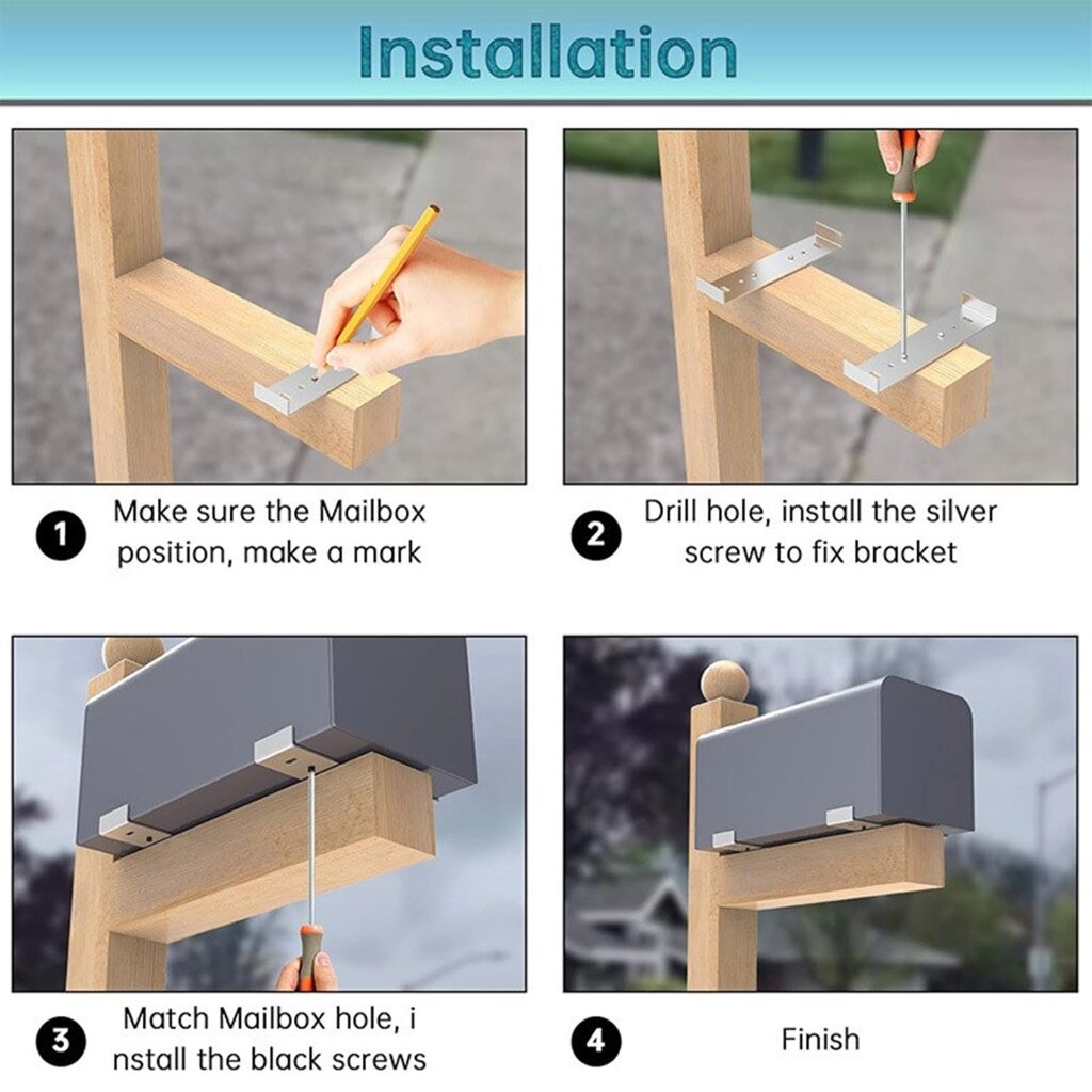 Кронштейн для почтового ящика