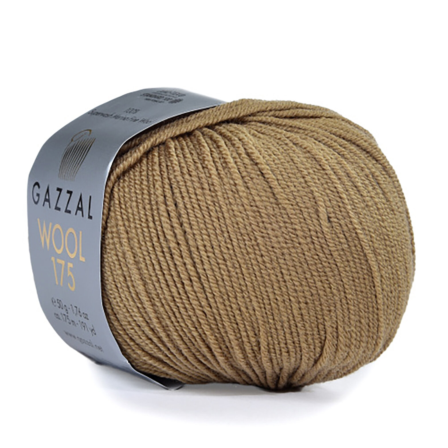 5 Мотков, Gazzal Wool 175, 100% Тонкая шерсть мериноса супервош / 50 гр. - 175 м, Цвет-308