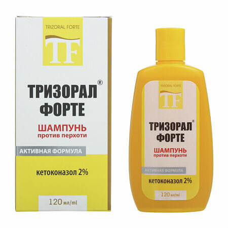 Тризорал форте шампунь 120мл