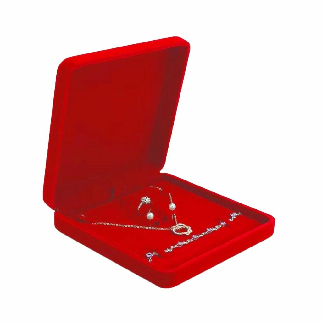 Бархатная шкатулка для драгоценностей колец, ожерелий, серег, браслета, поднос, элегантный чехол-органайзер особых случаев