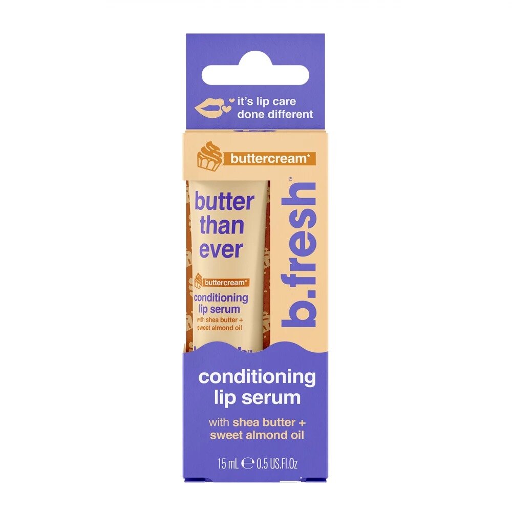B.FRESH, Разглаживающая сыворотка для губ butter than ever conditioning, 15 мл