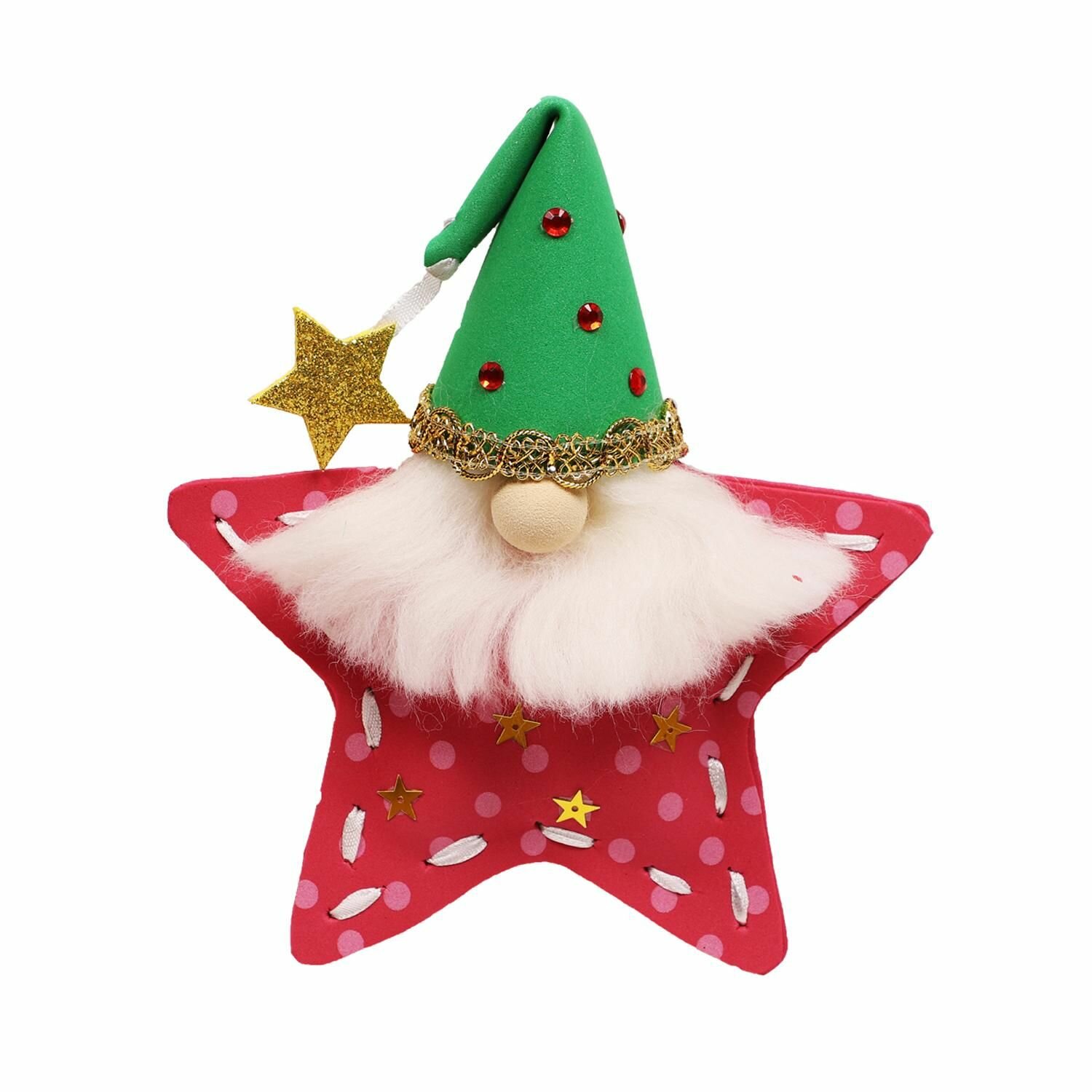 Набор для создания игрушки Волшебная мастерская "Звездочет красный", новогодний, от 5 лет (4627181223255)