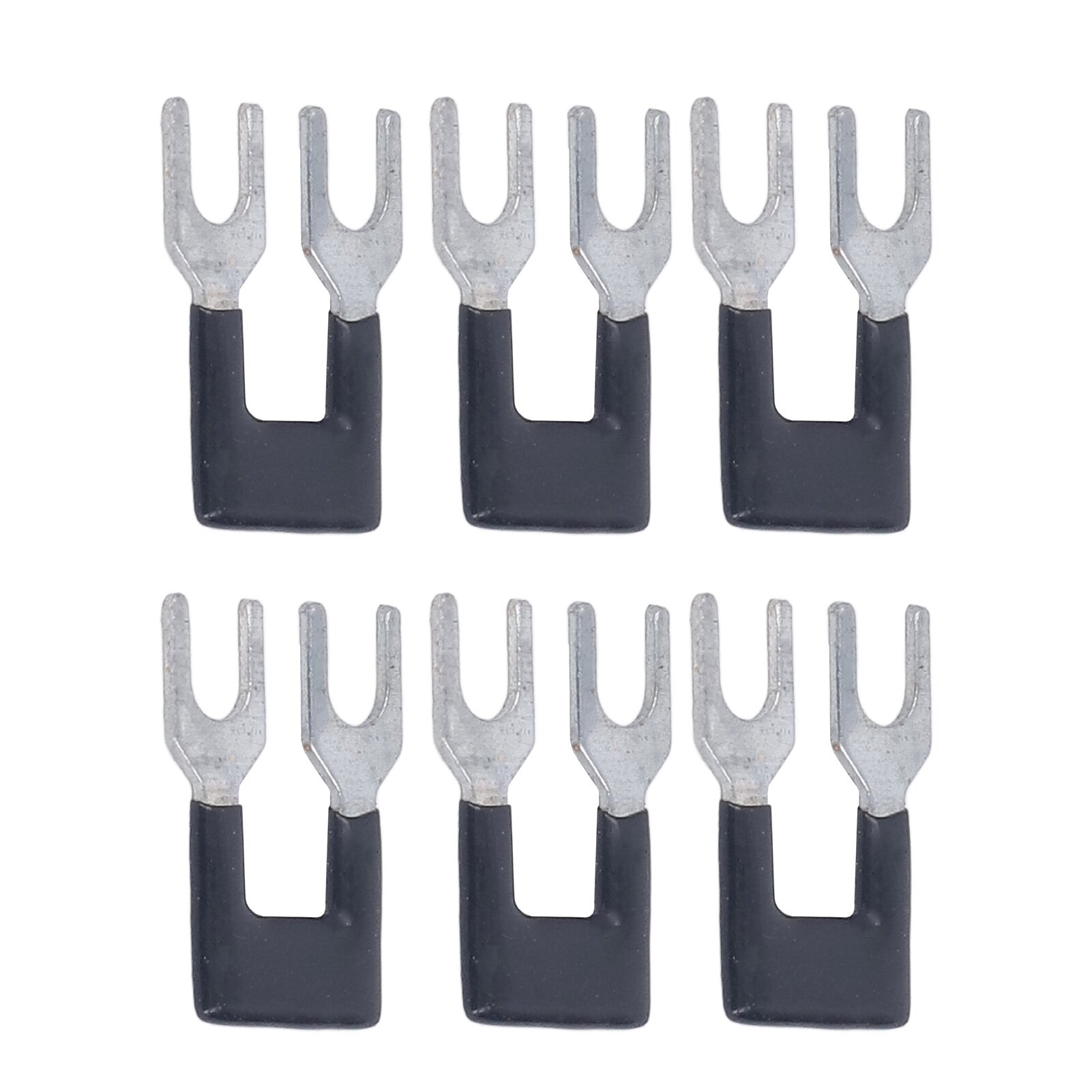 20 шт. черная перемычка, клеммная колодка, красная медная клеммная колодка вилочного типа для серии TB 15A, 400 В, TB 1502