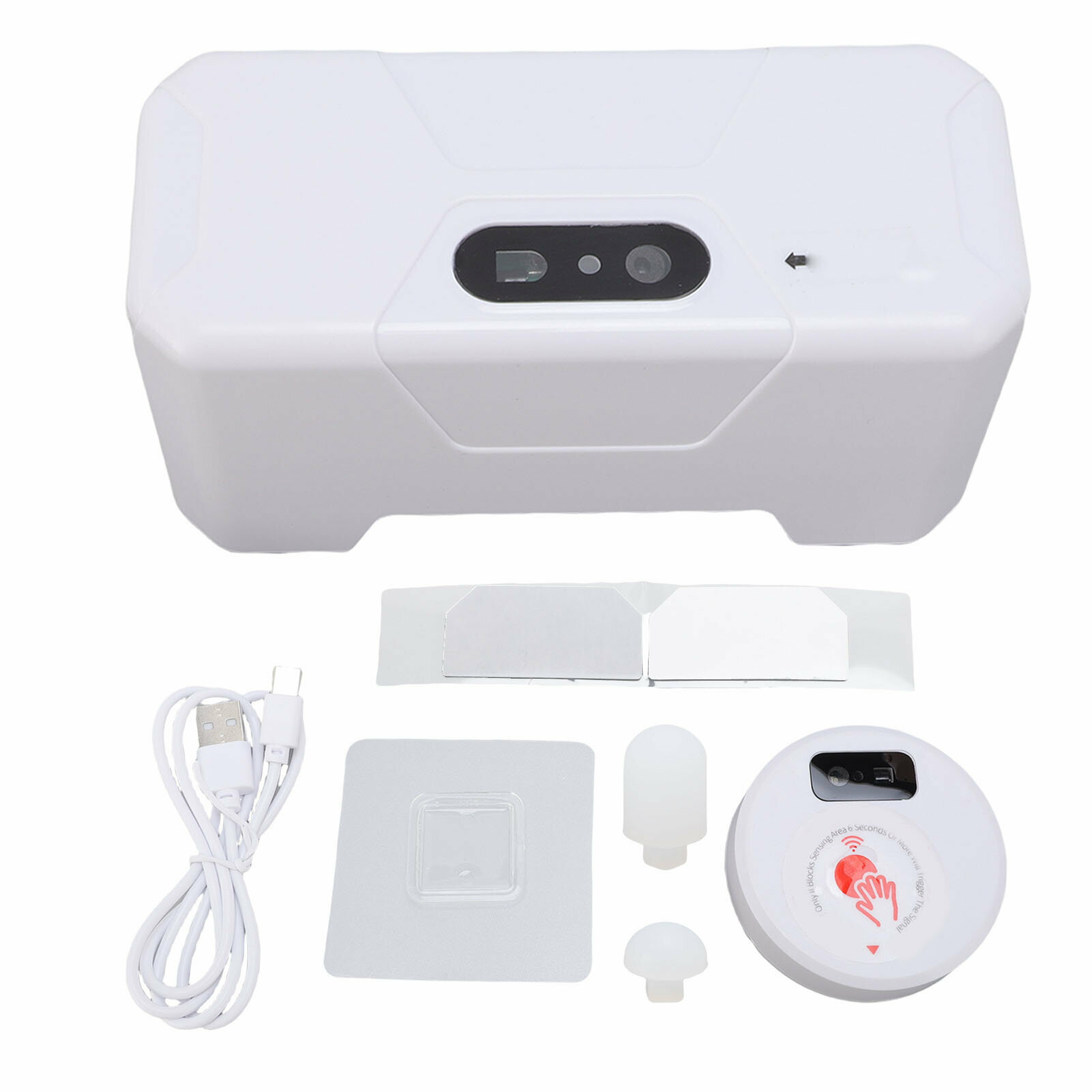 Автоматический туалет промывки , сенсорный, ABS-пластик, белый