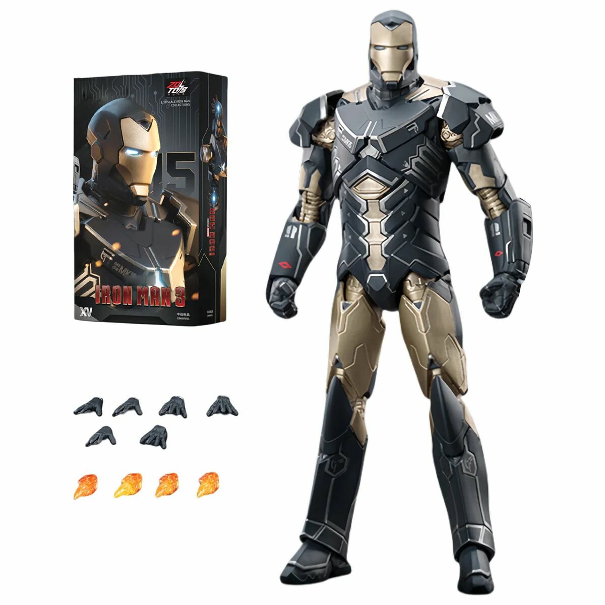 Фигурка Marvel 18 см Железный человек Марк 15, Sneaky, не светящийся