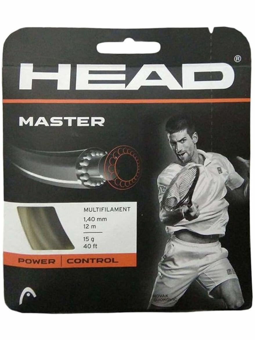 Струны для ракетки Head Naciąg Master 281023-15LNT 100% полиэстер прозрачный