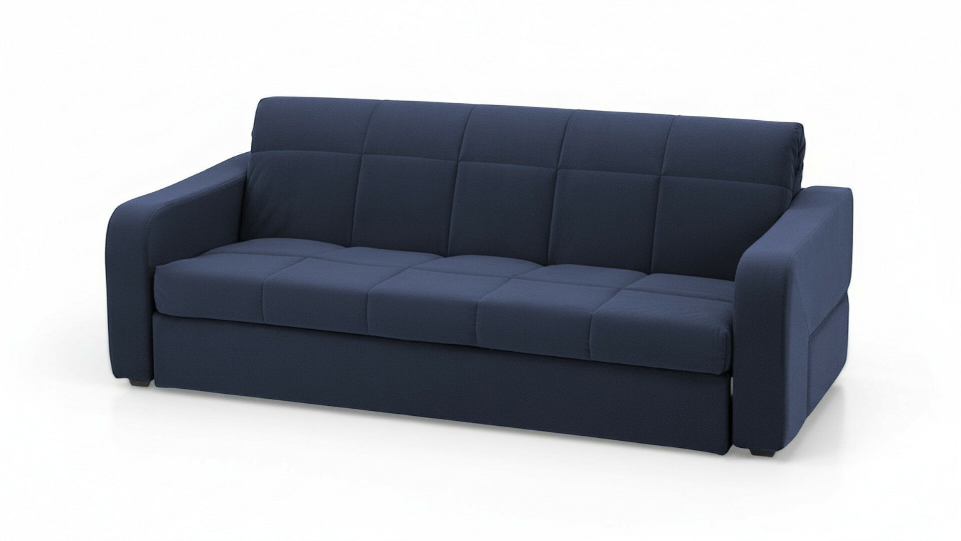 Диван Стелла Лайт 180 Вивальди 14 (***131333) NEW 214x105x88 см, синий Велюр, аккордеон Фиеста в наличии