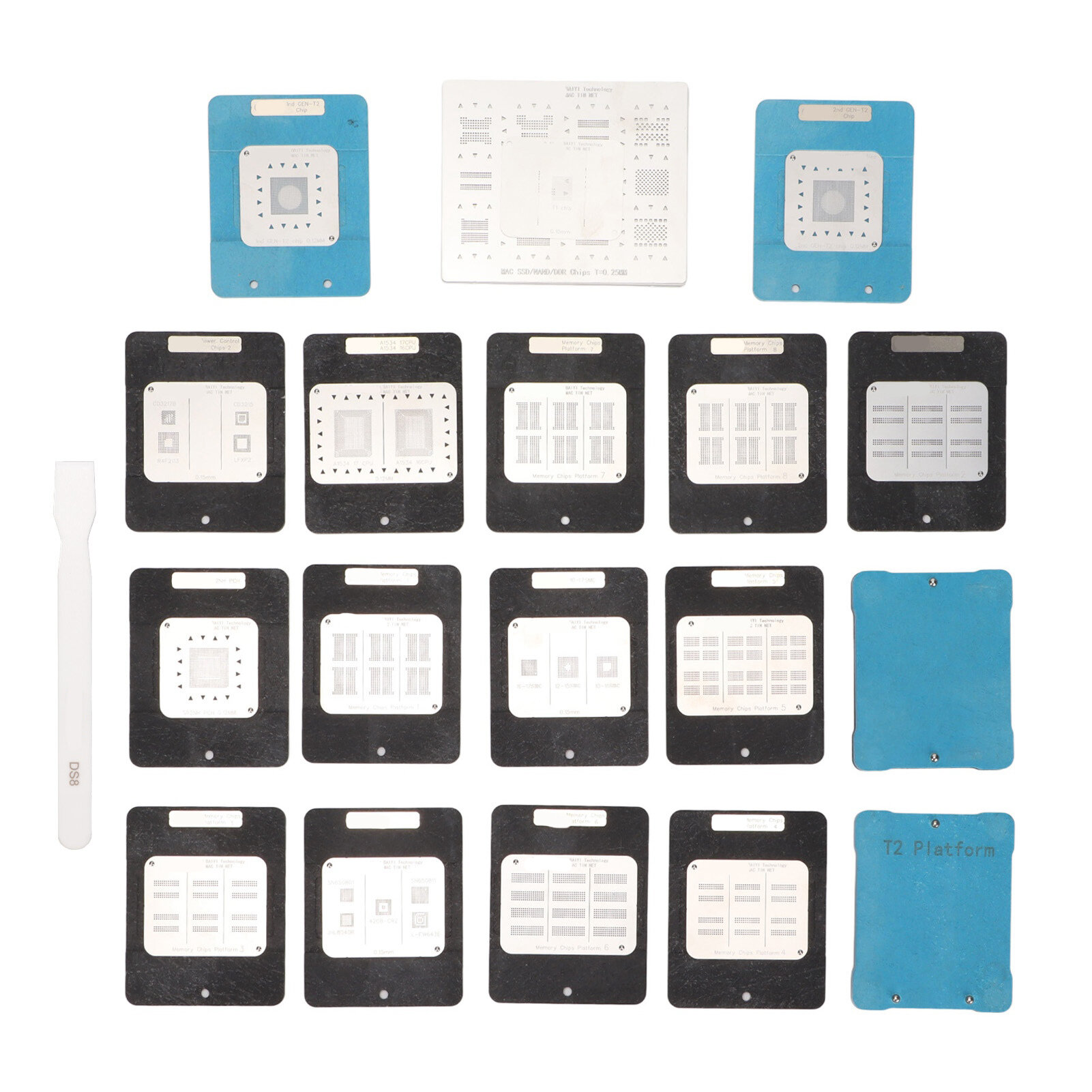 Станция переоборудования для Macbook BGA TIN Platform, подходящая для PMU SMC T1 T2 RAM Small BGA Chip