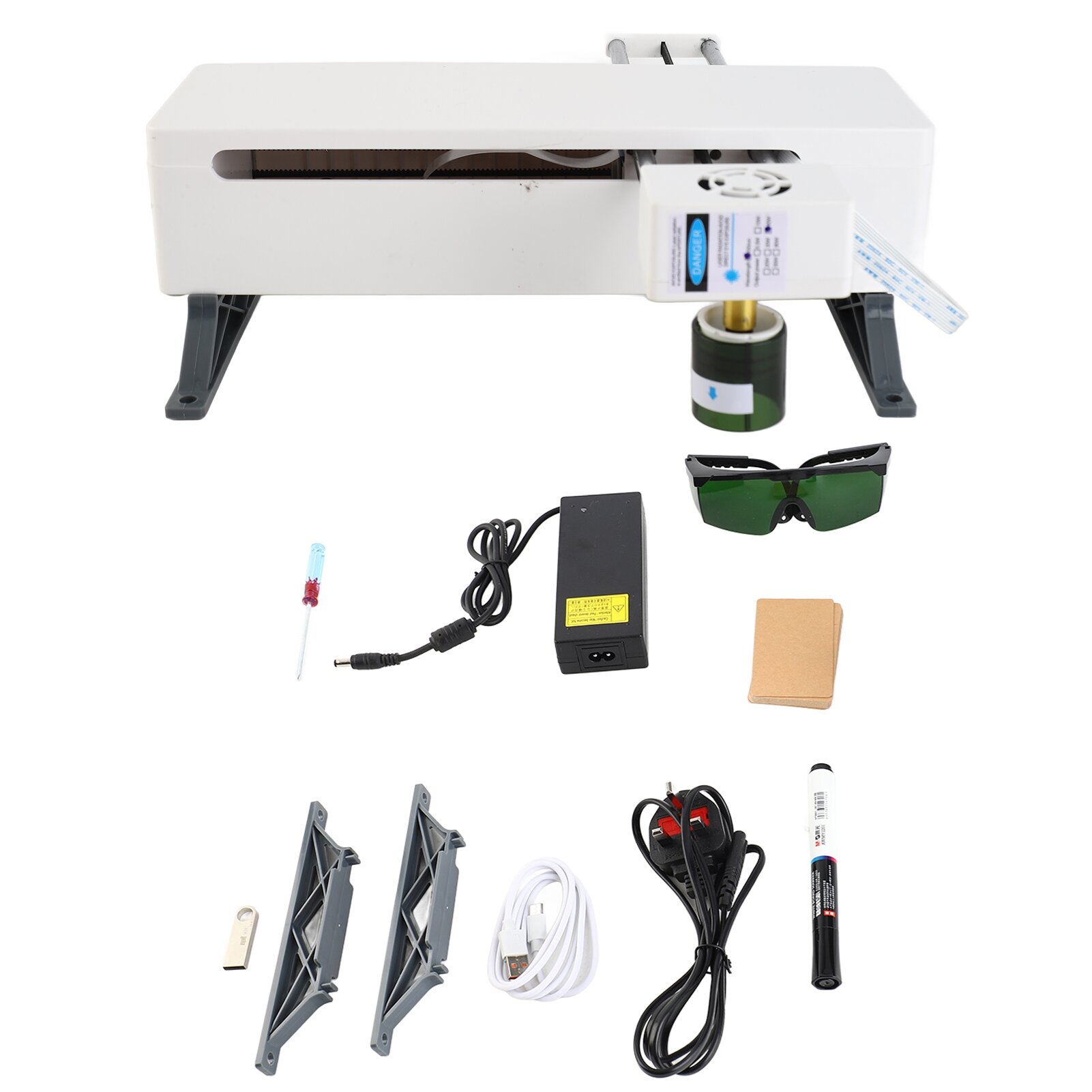 Грейвинг -машина Регулируемая фокусное расстояние поддержка ПК Программное программное обеспечение высокоскоростное мини -резак с ЧПУ для ремесленника для ремесленного бренда