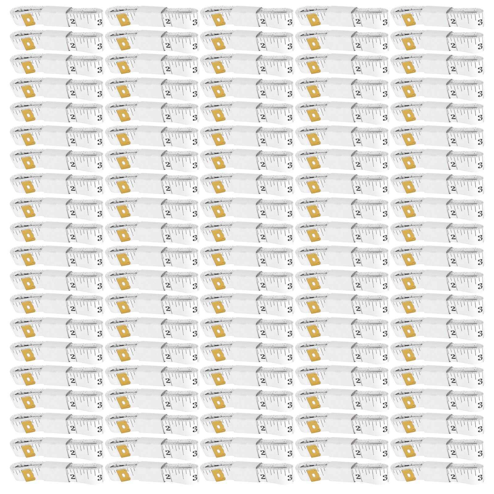 100 шт. Мягкая измерительная лента Гибкая пластиковая швейная одежда