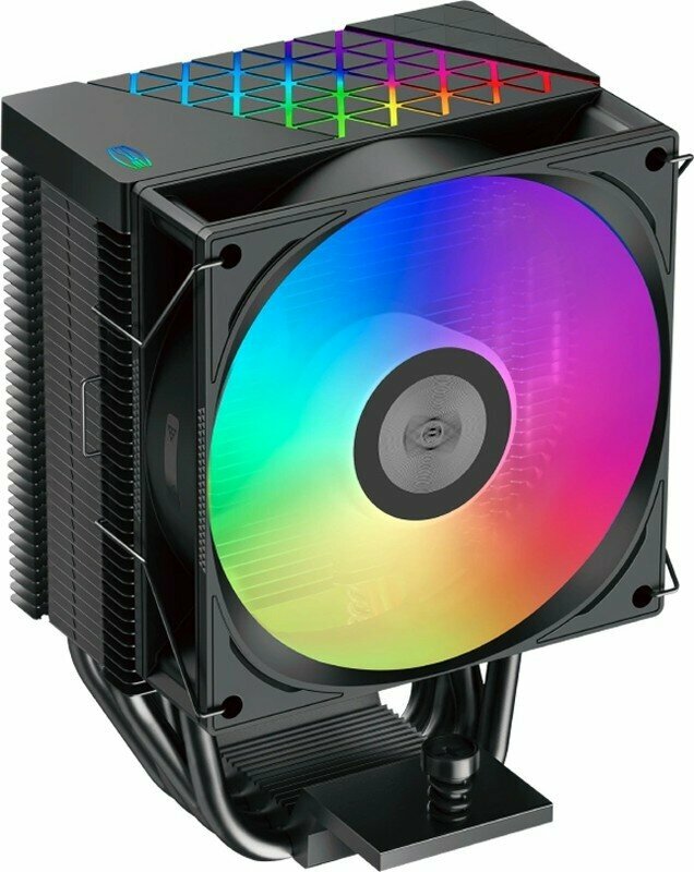 Устройство охлаждения(кулер) PcCooler R400 BK Soc-AM5/AM4/1200/1700/1851 черный 4-pin 18-30dB Al+Cu