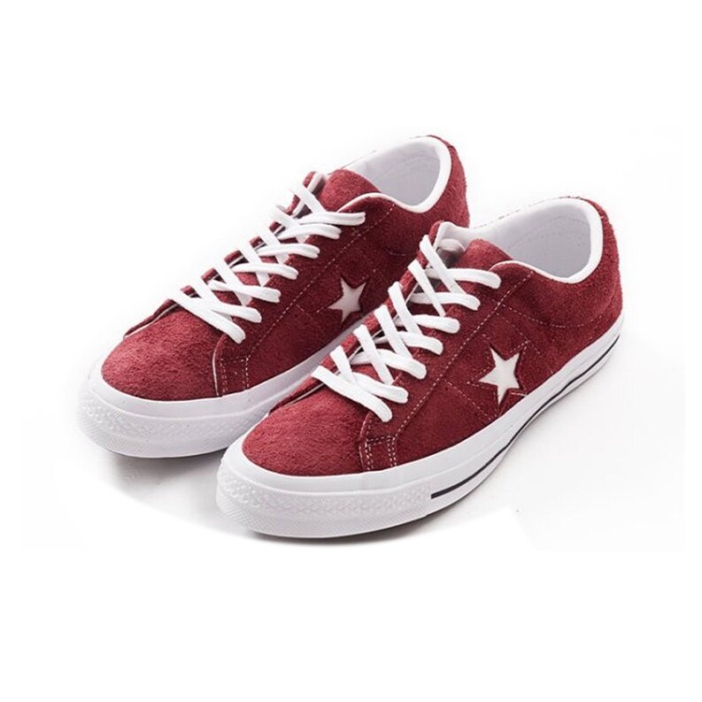 Кроссовки Converse One Star, размер EU 39 стопа (24.5CM), красный — фото 1