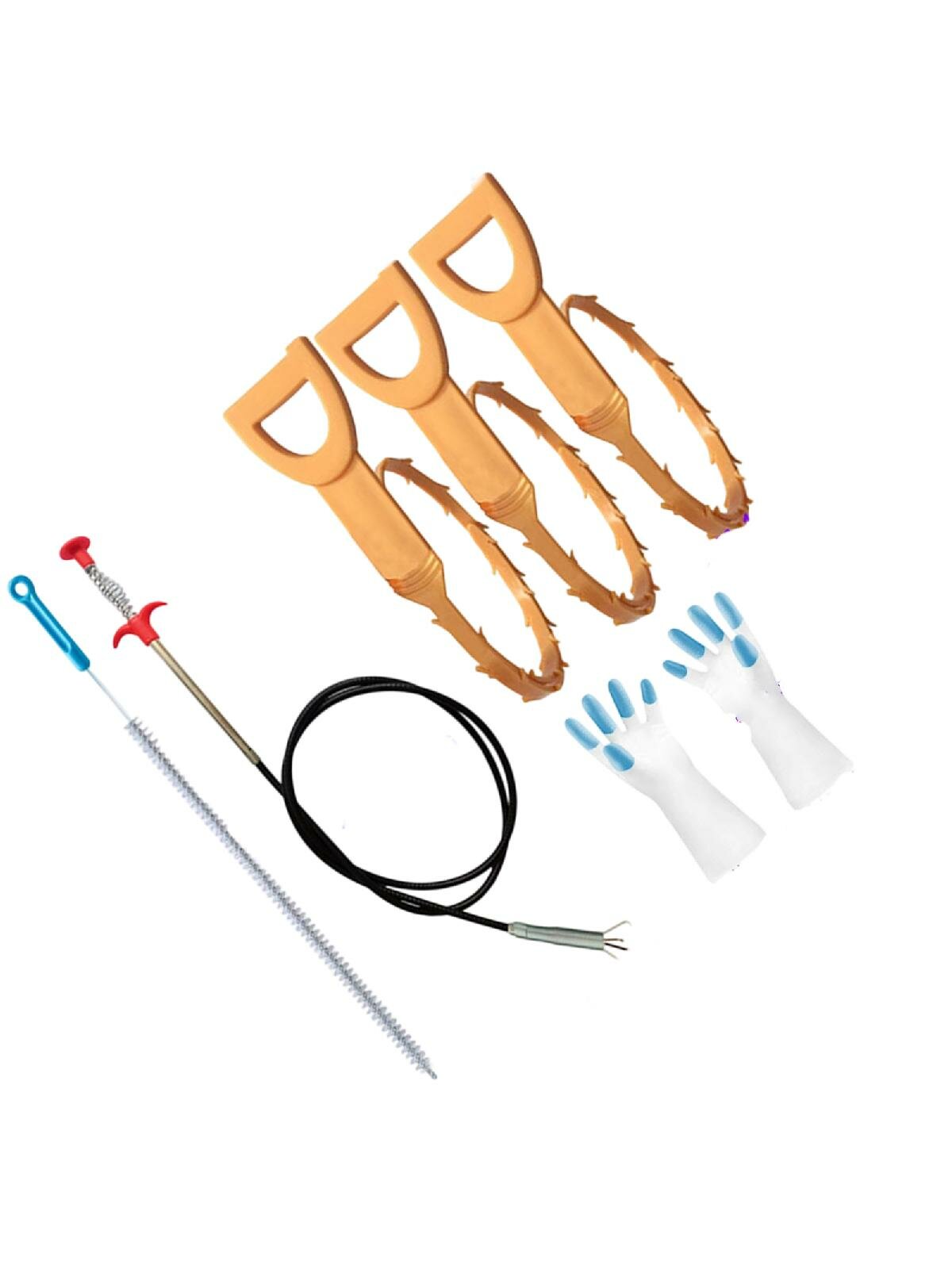 Легкий набор инструментов для сантехники D-образной формы Без токсичных материалов Для безопасности семьи