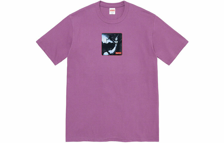 Майка Supreme, размер XL, фиолетовый