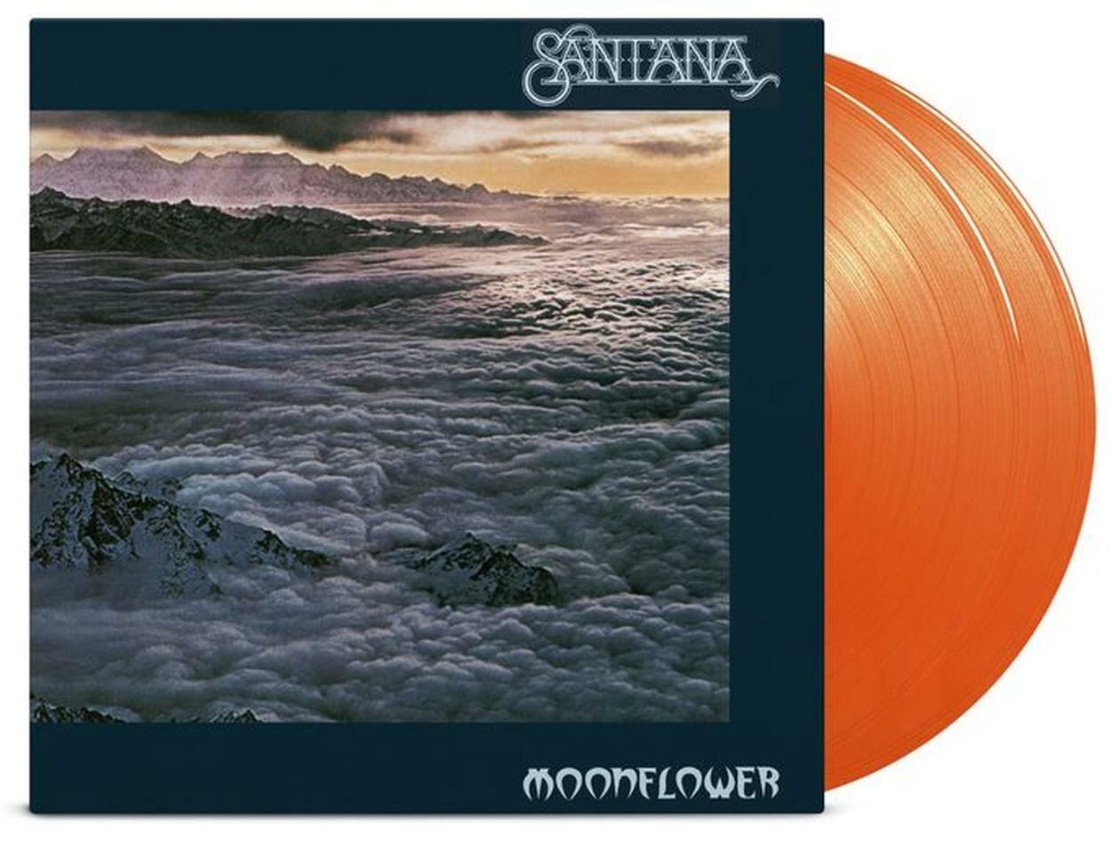 Виниловая пластинка Santana - Moonflower (2LP, Оранжевый винил) Limited, 2024