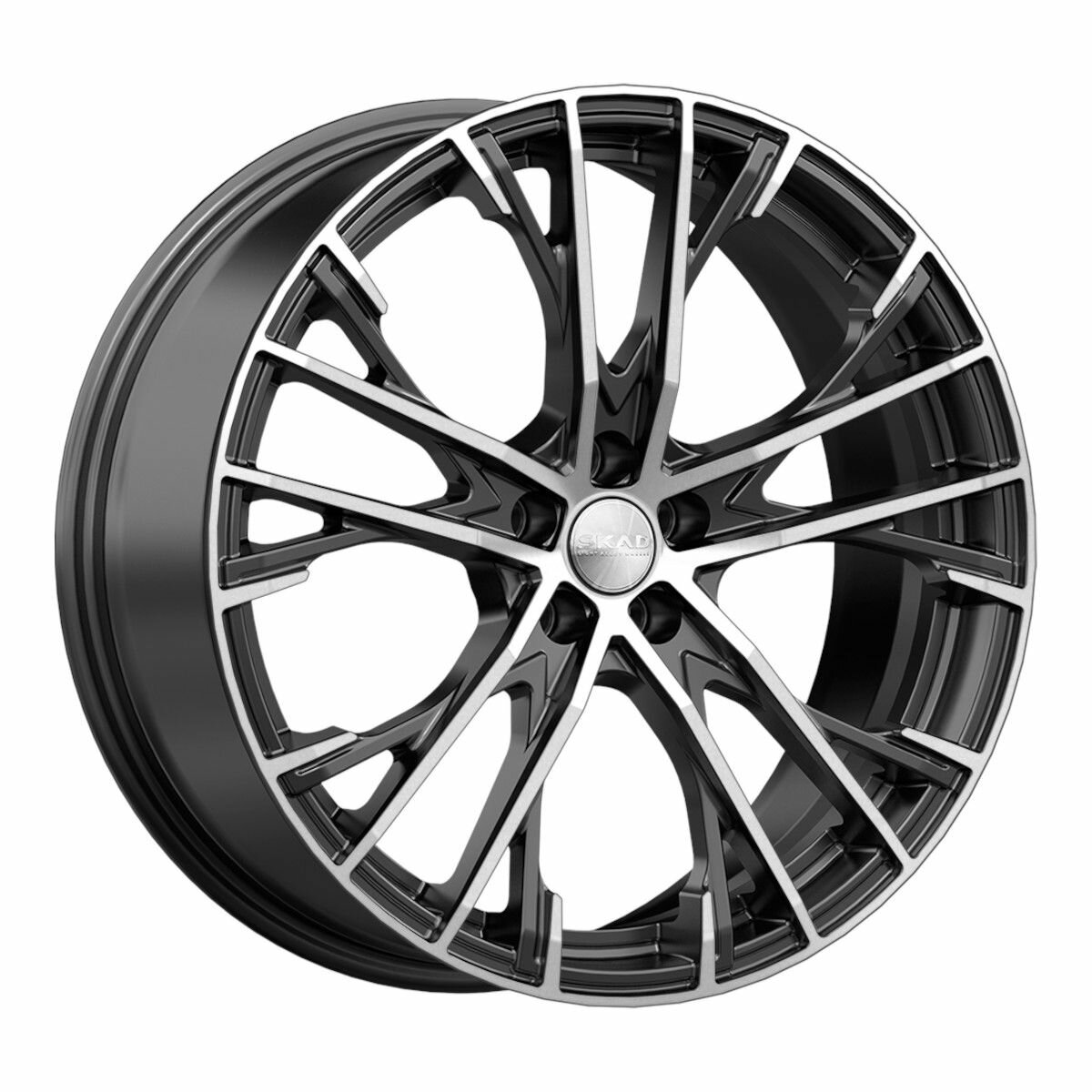 Диск литой СКАД Ларго 7,5\R19 5*112 ET43 d57,1 Алмаз бархат новый [4721548] Fb max 650 kg