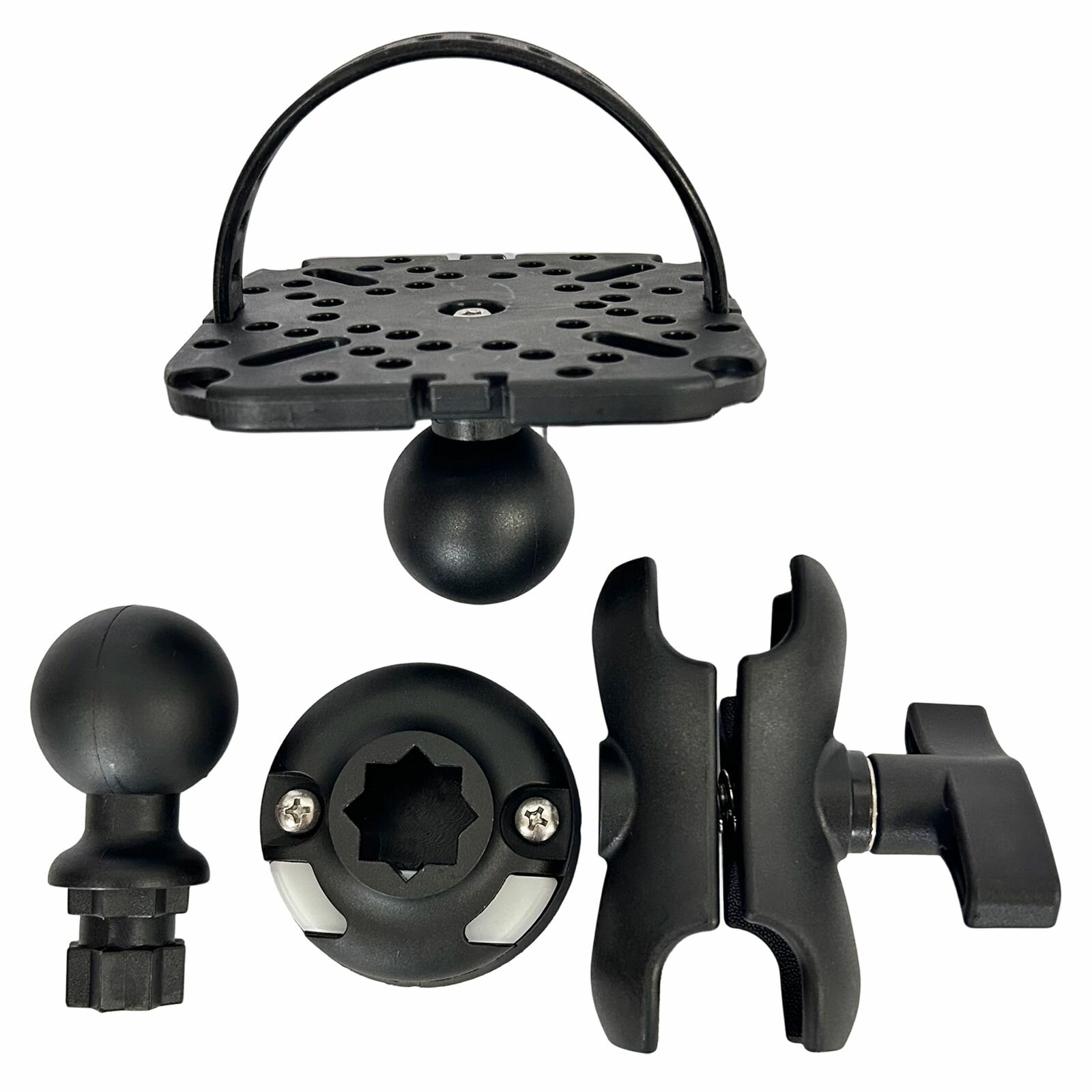 Кронштейн эхолота с регулируемым держателем