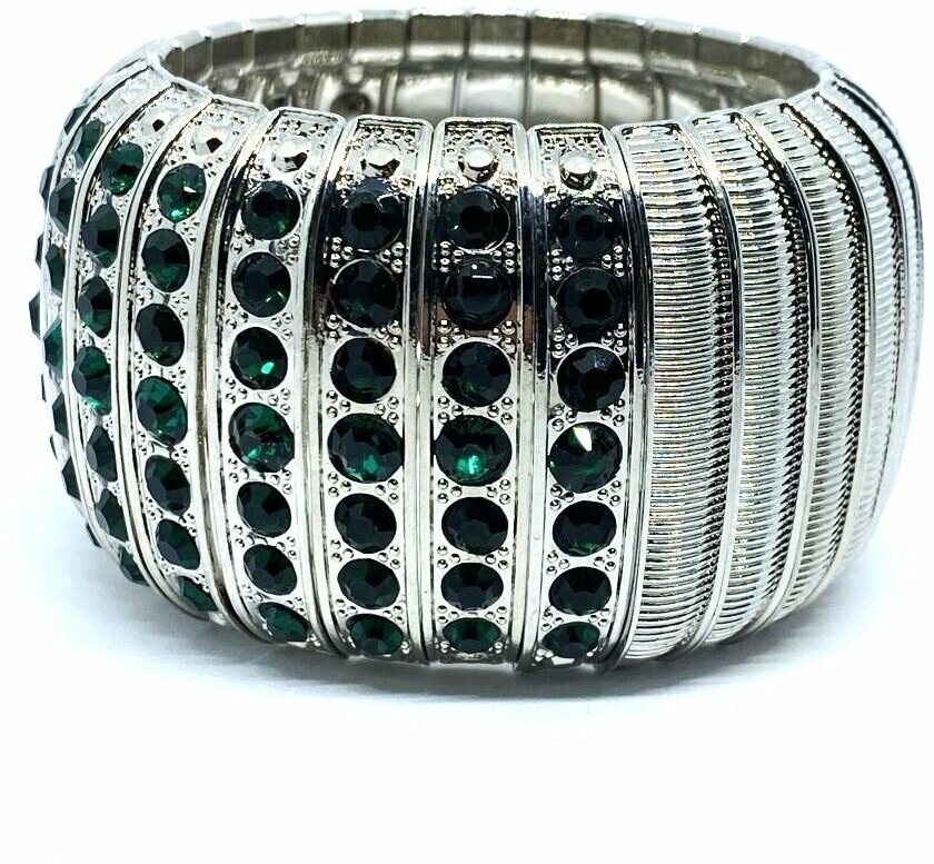 Жесткий браслет, циркон