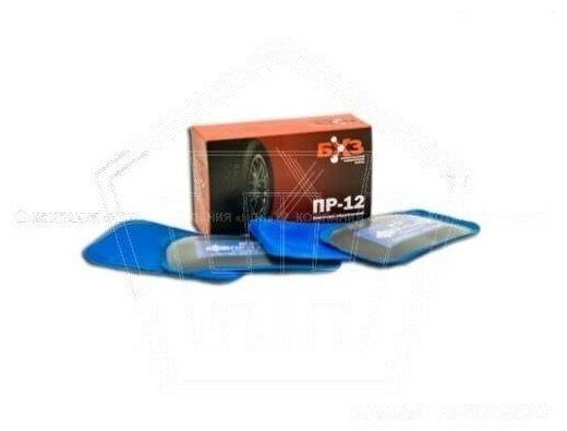 Пластырь для ремонта радиальных шин ( 70*120) резинокордный (1сл.) хв бхз (пр-12 хв)