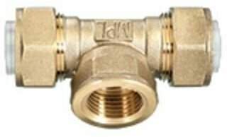 Тройник "Труба-труба-вн. резьба" BIT15