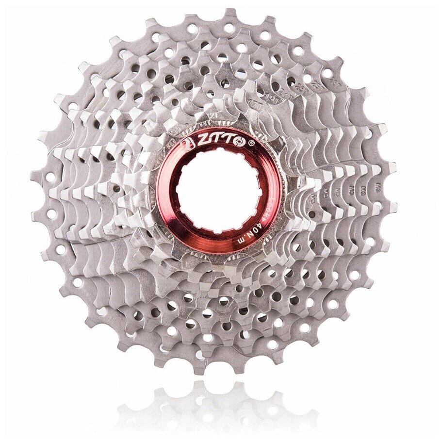 Кассета велосипедная ZTTO 11 скоростей, диапазон 11-28T Road silver