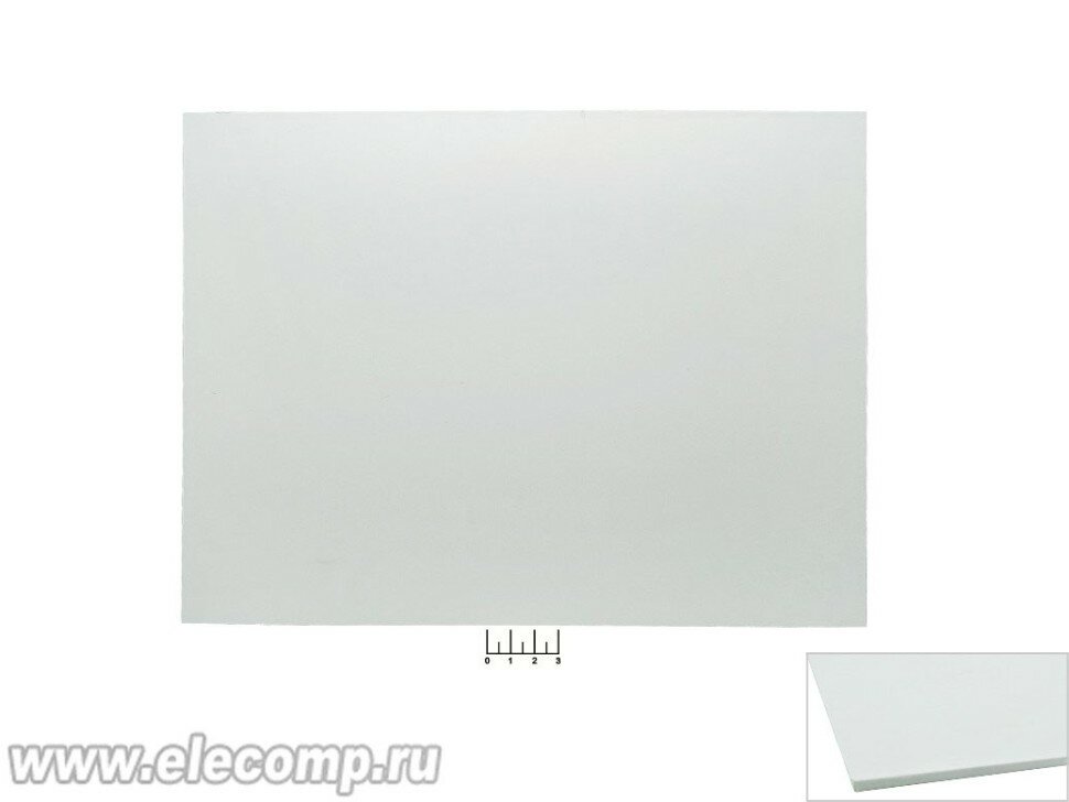 Полистирол 350*260*2мм Gebau белый