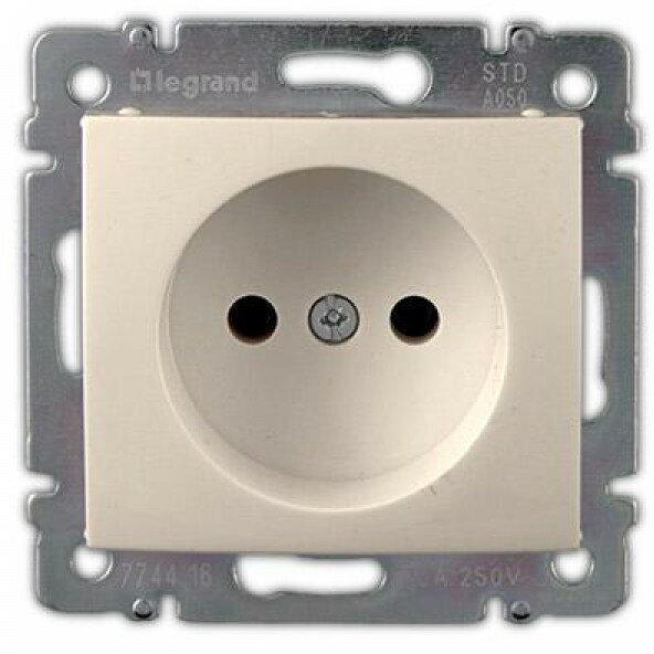 Legrand (Легранд) Розетка (без заземления) слоновая кость, Valena 774316