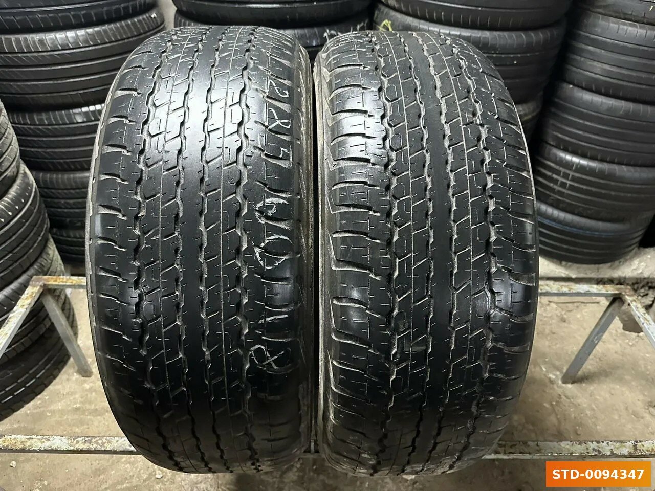 Комплект (2 шт) летних БУ шин Dunlop Grandtrek AT22 285/60 R18 30% износ 8054945734
