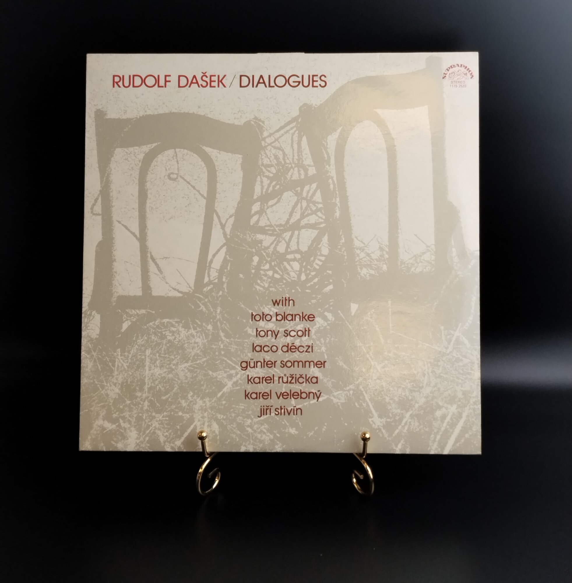 LP Rudolf Dasek - Dialogues. Джаз. Виниловая пластинка 12 дюймов. Мелодия СССР год. Supraphon Чехословакия 1979 год.